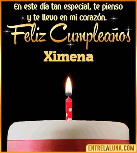 Feliz Cumpleaños Ximena  🎂 【felicidades Ximena 】🎉