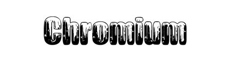 Chromium Font FFonts Net