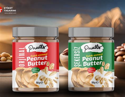 Pnutts Peanut Butter Label Design Behance