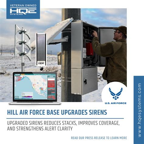 Press Release Hill Air Force Base Completes Giant Voice Upgrade To