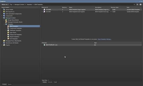 Bom Portal Releases Panel Altium Bom Report Template Get Access To High Quality Document