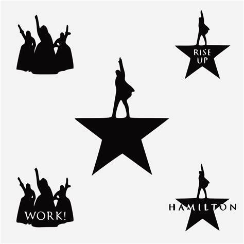 Hamilton Svg 6 Designs Masterbundles
