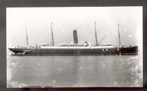 Rms Carpathia Sinking