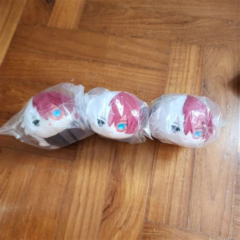 Set Only Mochi Mochi Mascot Todoroki Tsum Tsum Character Plush Keychain Hobbies And Toys Toys