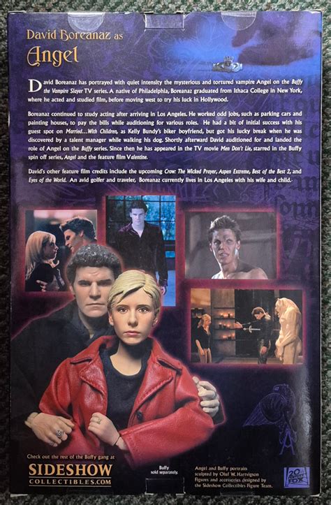 Mib Sideshow Collectibles David Boreanaz As Angel In Buffy The Vampire Slayer 16 Scale Figure