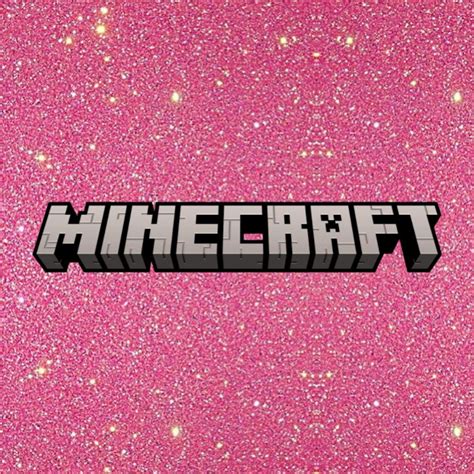 Minecraft Pink Glittery App Icon