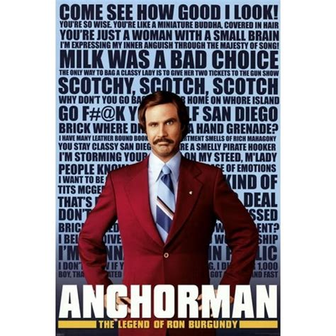 Ron Anchorman Quotes