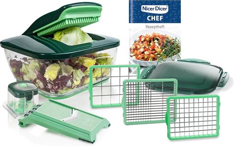 Genius Nicer Dicer Fusion Smart Set 34 Teile Inkl Twist Alles