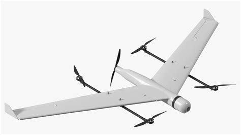 Unmanned Aerial Vehicle Zala Vtol Model Turbosquid 2037557