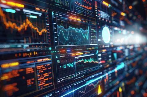 Premium Photo Analyze Digital Data In Commodities Market For Trading