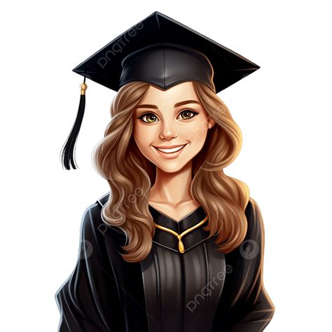 Graduation Clipart Watercolor Graduation Clip Art Grad Cap Diplomawhite