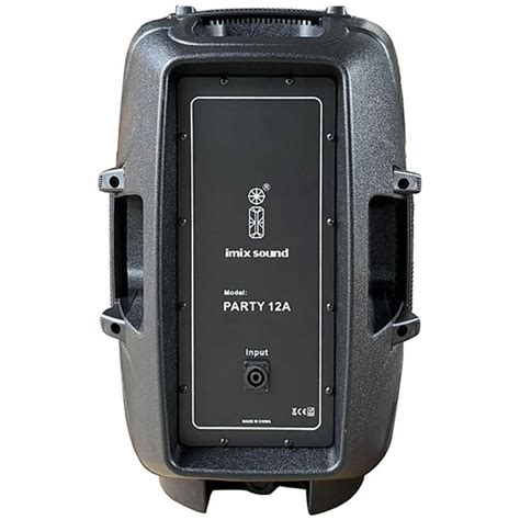 Imix Party 12a 12 Active Speaker Set W Stands And Mic A1 Sound