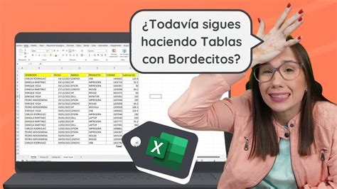 🤦‍♀️ Deja De Hacer Tablas Con Bordecitos Y Aprende A Crear Tablas