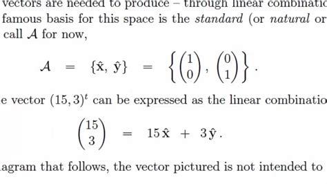 Linear Algebra Part 1 Vector Spaces Youtube