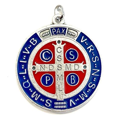 St Saint Benedict 2 Medal Exorcism Catholic Ts Blessed