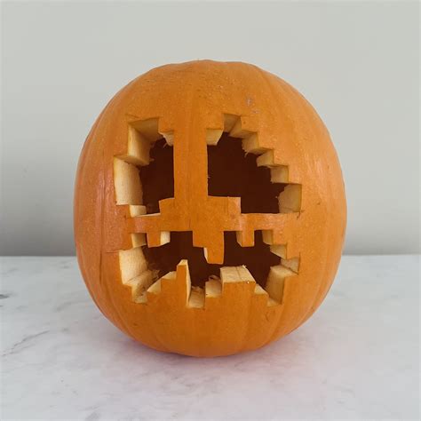 Minecraft Pumpkin Stencil