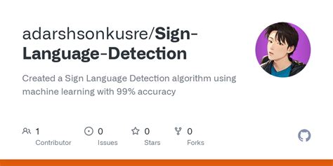 Github Adarshsonkusre Sign Language Detection Created A Sign Language Detection Algorithm