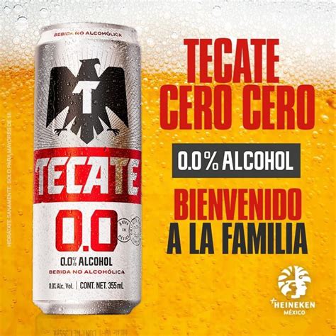 Llega Tecate® 00 Cerveza Sin Alcohol Que Conquistará A Los Paladares Mexicanos Emprefinanzas