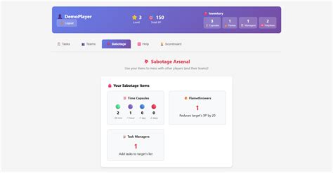 Gamified Task Manager Devpost