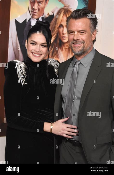 Hollywood California Usa 18th January 2023 Actor Josh Duhamel And