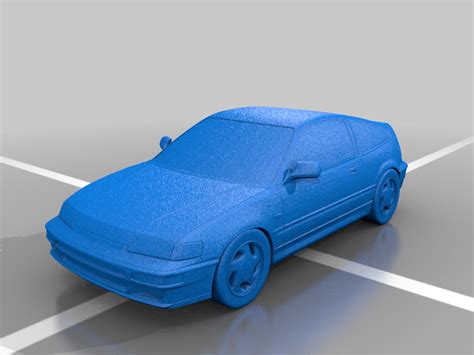 Free Stl File Honda Crx Si Ef7 🚗・3d Printable Model To Download・cults