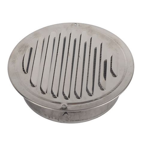 【comebuy88】air Ventilation Cover Extra Thick 304 Stainless Steel Round