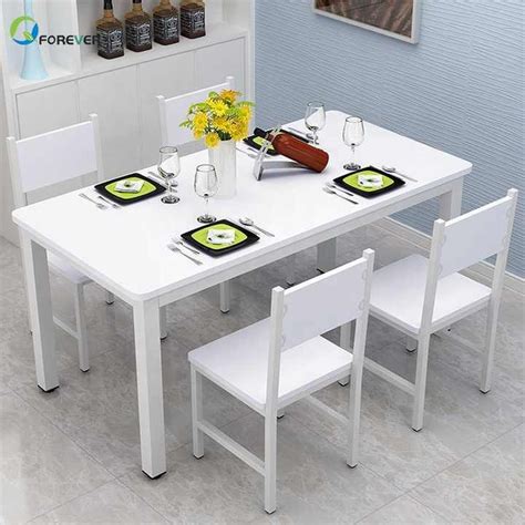 Multifunctional Small Apartment Steel Wood Dining Table And Chair Daraz Pk