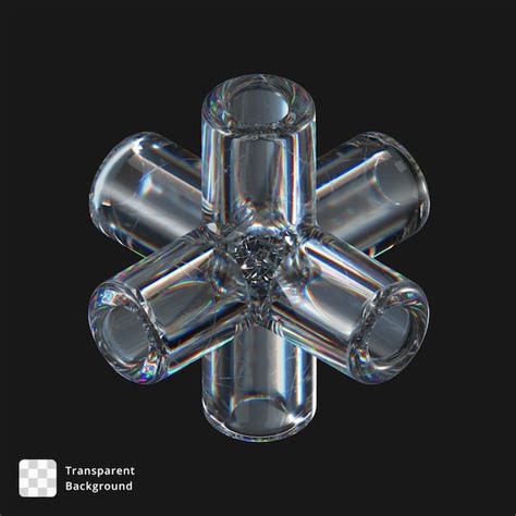 Premium Psd 3d Icon Of A Glass Abstract Object