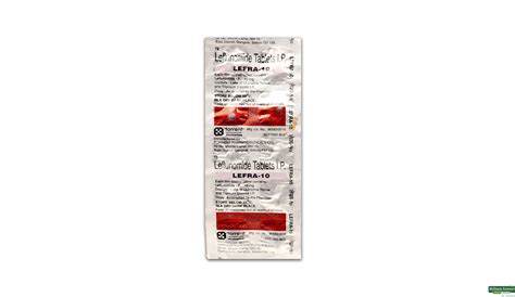 Buy Lefra 10mg 10 Tablets Online At Best Prices Wellness Forever