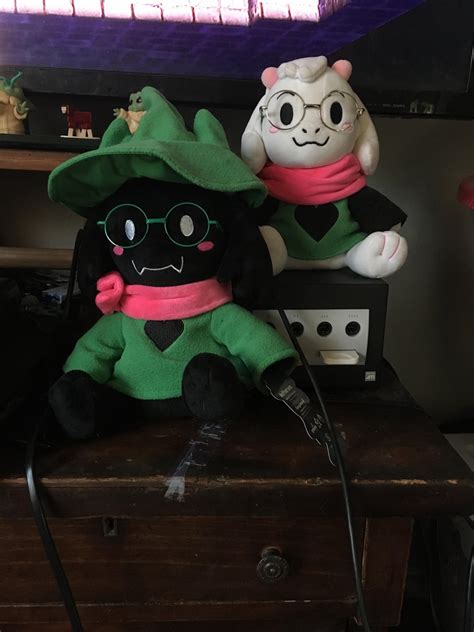 Guys I Think I Like Ralsei Plush With Silver Glasses Better R Ralsei