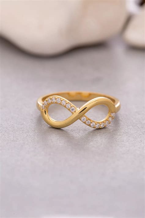 Infinity Ring Gold Infinity Ring Gold Ring Designs Silver Infinity Ring