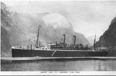 Ormonde Passengers In History