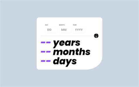 Frontend Mentor Age Calculator Built Using React And Tailwind Coding