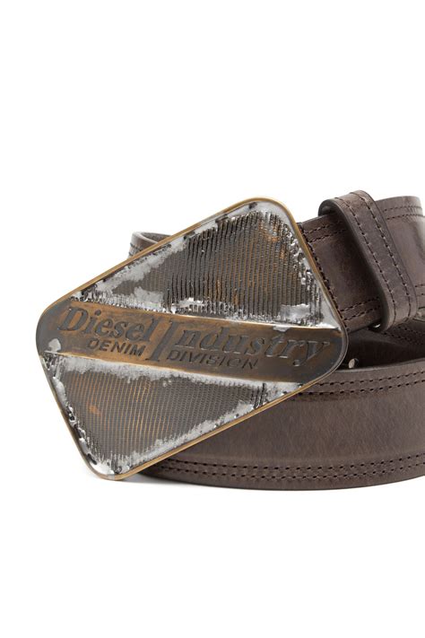 Herenriemen Leer Lint Bezaaid Diesel® Belts