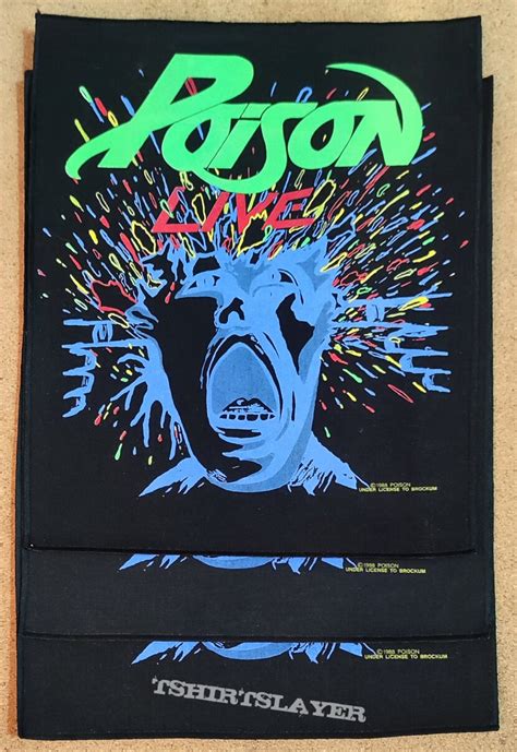 Poison Poison Patch Live Patch Bloodritual91s Tshirtslayer