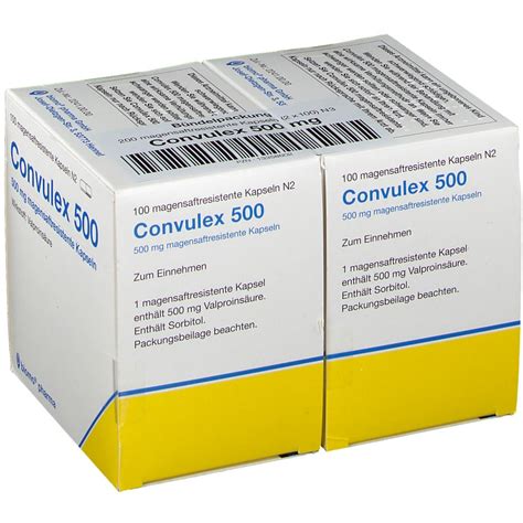 Convulex 500 200 St Mit Dem E Rezept Kaufen Shop Apotheke