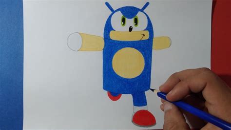 Dibujando A Andronic Sonic Dash Drawing Andronic Youtube