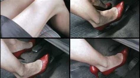 Pedal Pumping 11 Red High Heelsrm The German Fetish Store Clips4sale