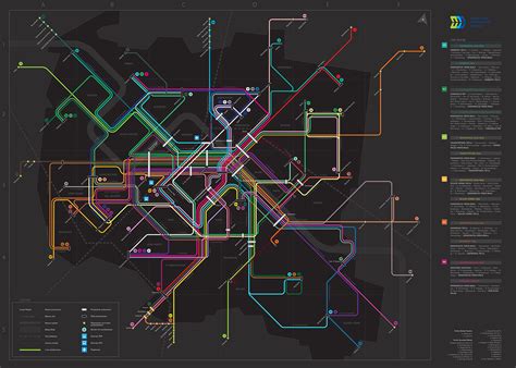 Bus Map On Behance