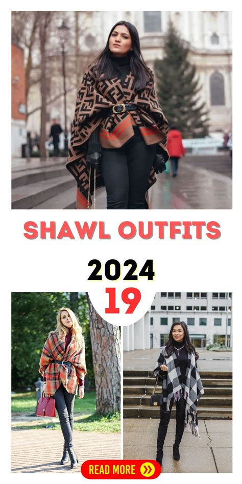 Classy And Chic Shawl Outfit 2024 Winter Wardrobe Essentials Shawl
