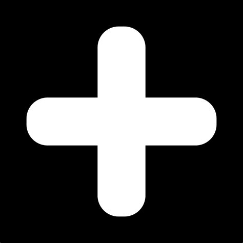 Download White Plus Sign Png Plus White Icon Png Full Size Png Image Pngkit