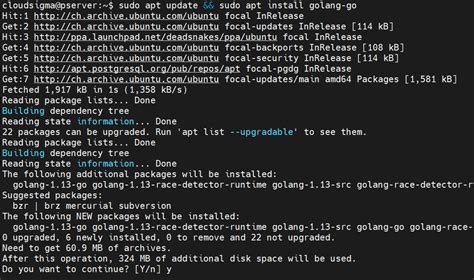 Building And Installing Go Programs • Cloudsigma