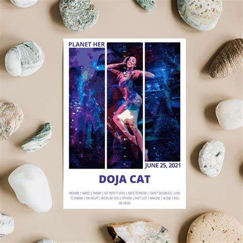 Doja Cat Poster Planet Her Album Cover Album Poster Sold By