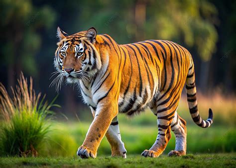 The Bengal Tiger Emblem Of Wild Background Tiger Face Tiger Stripes