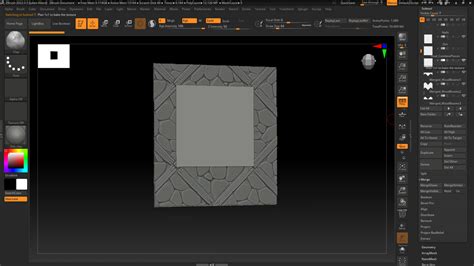 Artstation Stylized Tileable Floor 3d Sculpt Showcase Tutorials