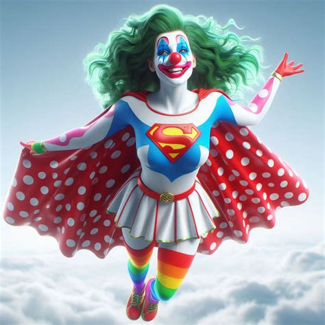 Superclown Girl By Clownyworld On Deviantart