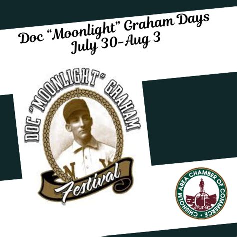 Doc Moonlight Graham Days Chisholm Chamber