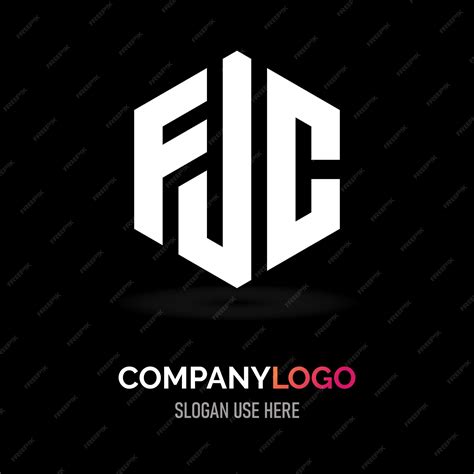 Premium Vector Free Modern Fjc Logo Template