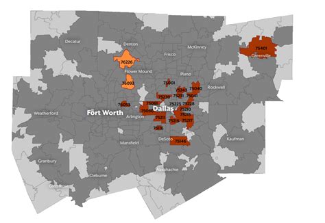 The Woodlands Zip Code Map Map