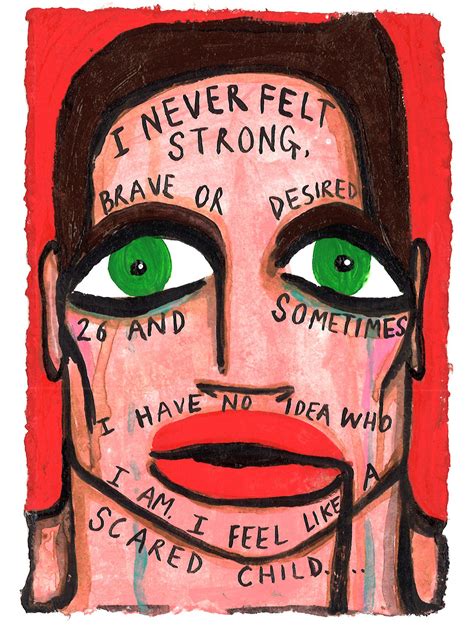 What Drawing One Self Portrait A Day Taught Me About My Queer Identity